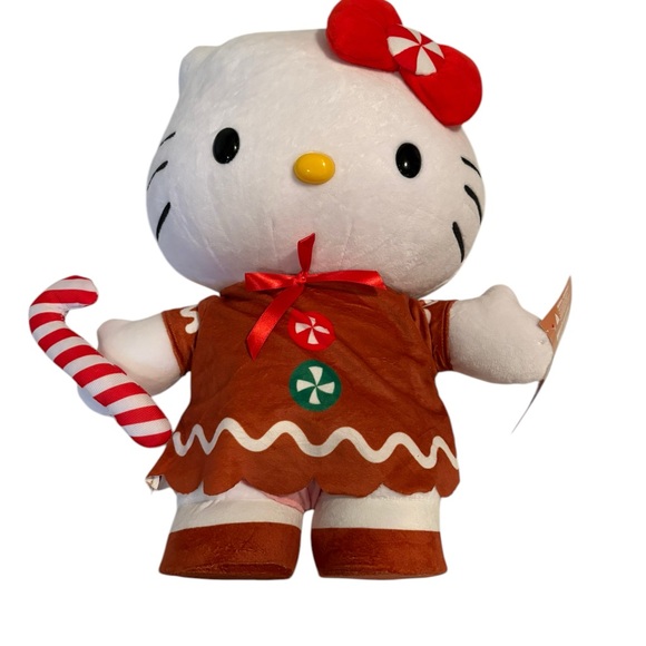 Holiday | New Hello Kitty Gingerbread 16 Plush Greeter Sanrio224 ...